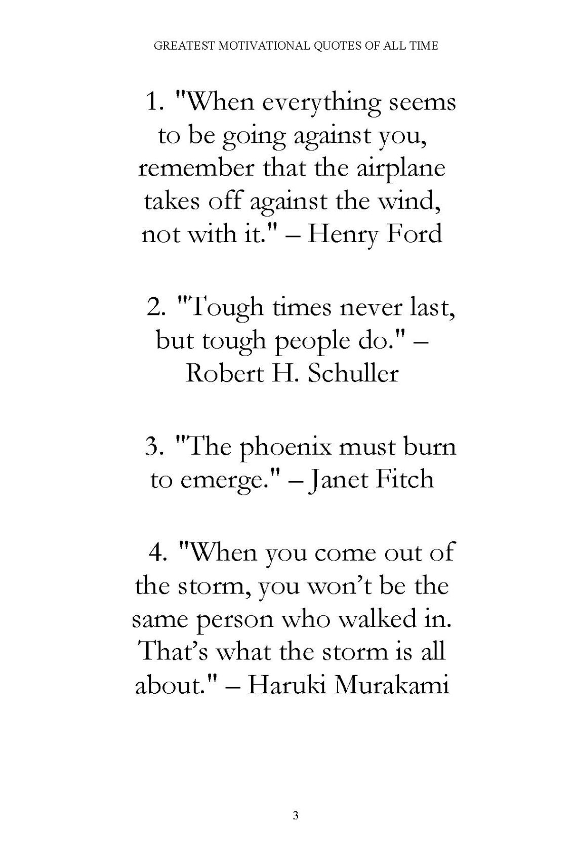 Greatest Motivational Quotes of All Time Book - My True Quiz